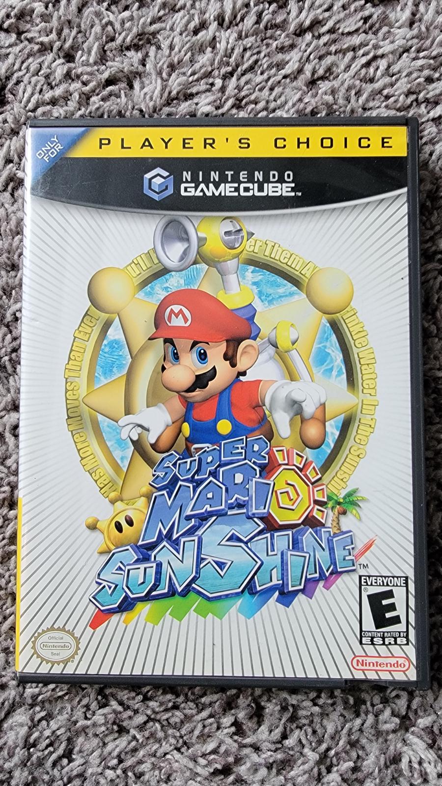 Super Mario Sunshine [Player's Choice] | Item, Box, and Manual | Gamecube