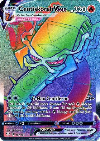 Centiskorch VMAX #191 Prices | Pokemon Darkness Ablaze | Pokemon Cards