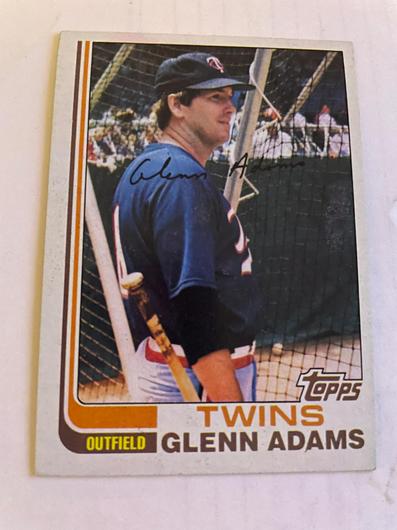Glenn Adams | Ungraded | 1982 Topps