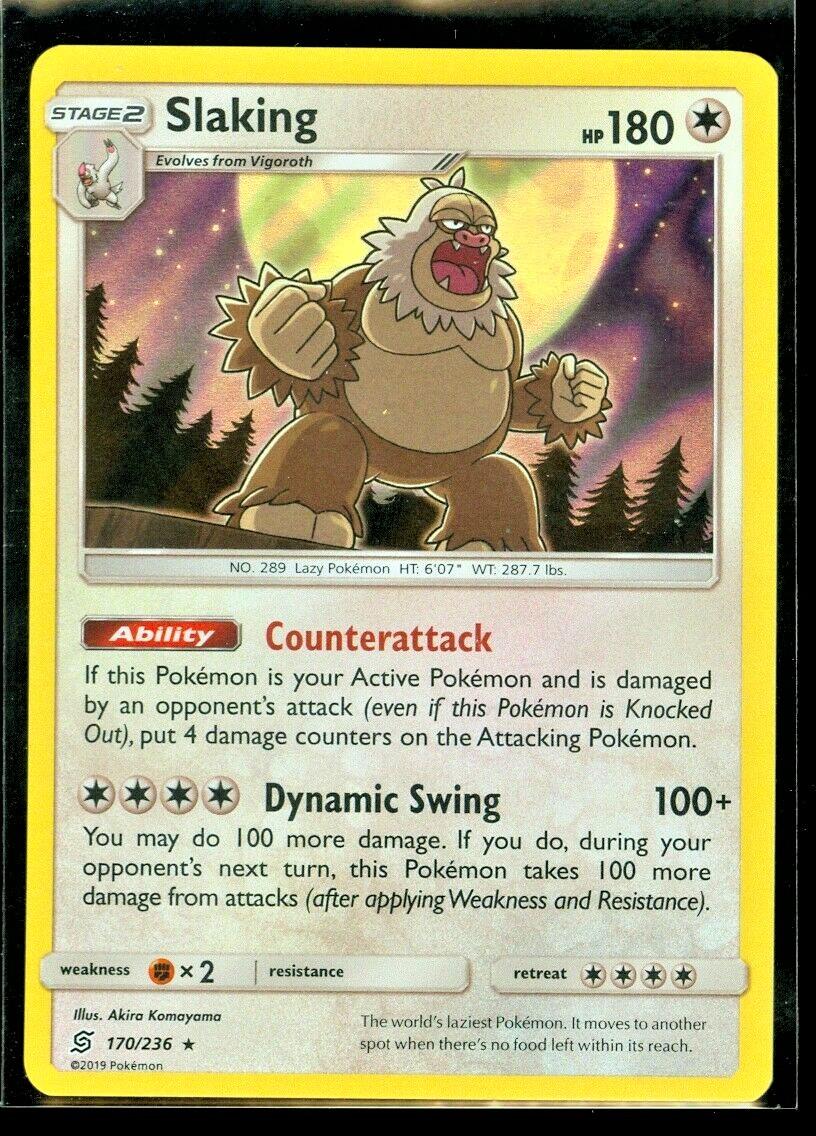 Slaking #170 Prices | Pokemon Unified Minds | Pokemon Cards