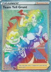 Team Yell Grunt #210 Prices | Pokemon Sword & Shield | Pokemon Cards