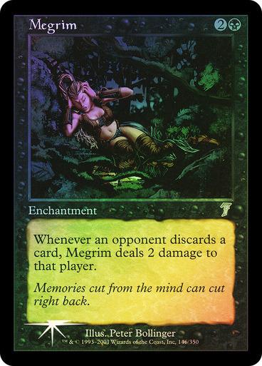 Megrim [Foil] Prices | Magic 7th Edition | Magic Cards