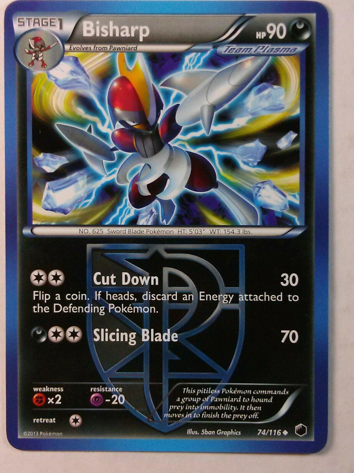 Bisharp #74 Prices | Pokemon Plasma Freeze | Pokemon Cards