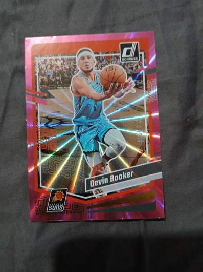 Devin Booker [Pink Laser] | Ungraded | 2023 Panini Donruss