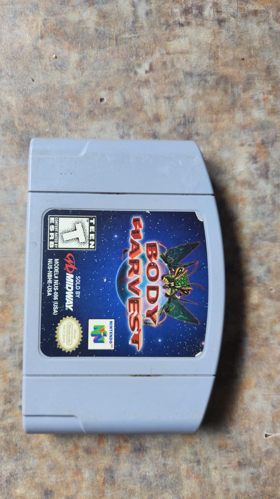 Body Harvest | Item only | Nintendo 64