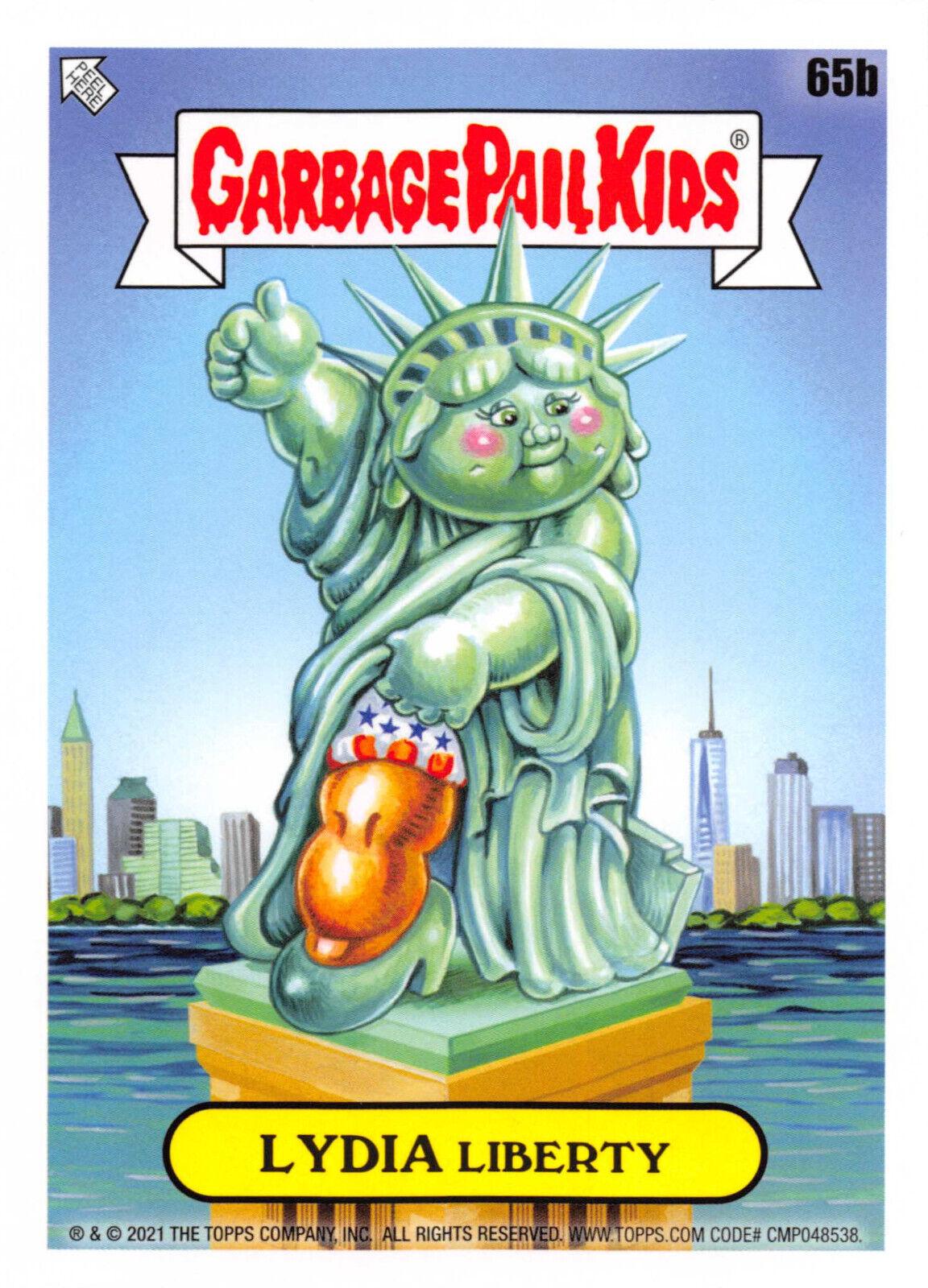 LYDIA Liberty #65b Prices | Garbage Pail Kids Go on Vacation | GPK Cards