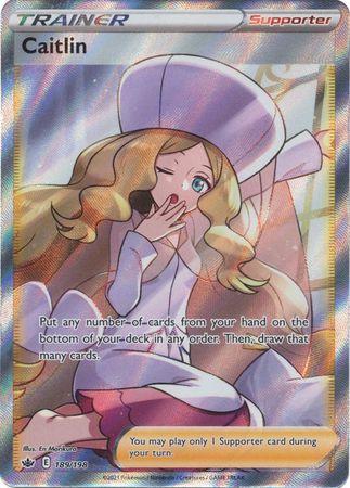 Caitlin #189 Prices | Pokemon Chilling Reign | Pokemon Cards