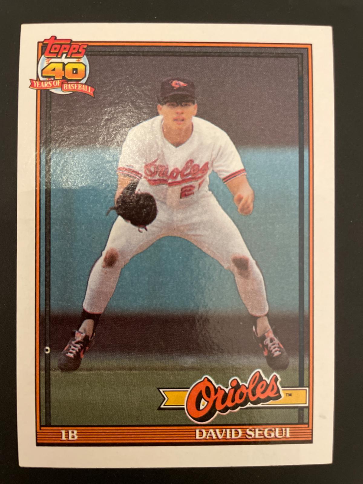 David Segui | Ungraded | 1991 Topps