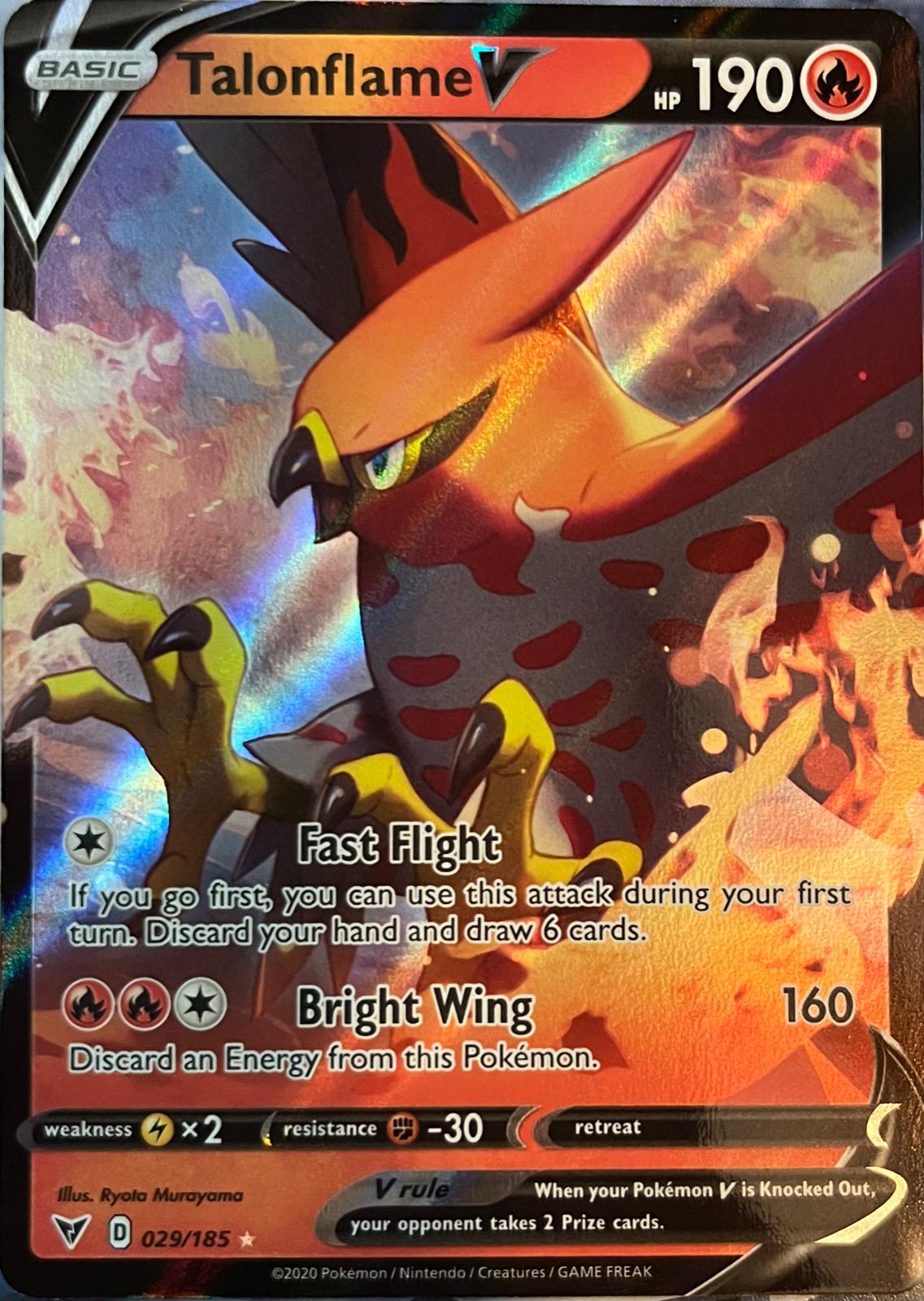 Talonflame V #29 Prices | Pokemon Vivid Voltage | Pokemon Cards