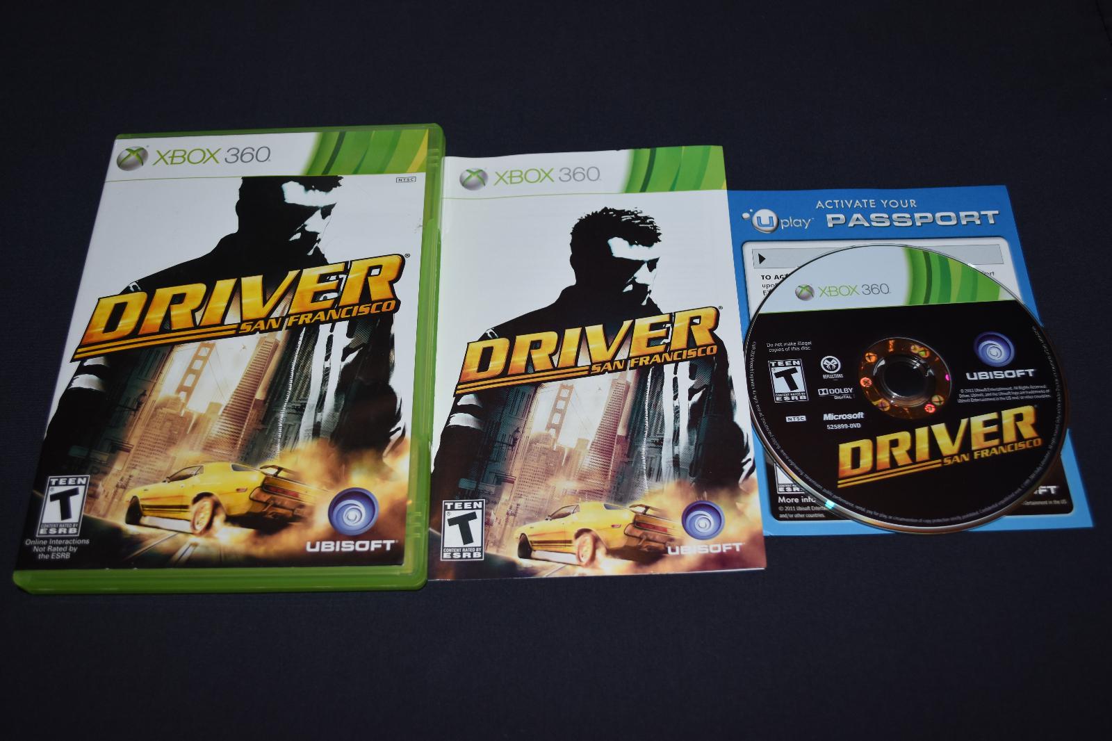 Driver: San Francisco | Item, Box, and Manual | Xbox 360