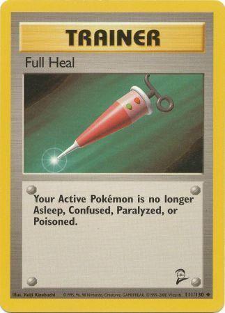 Full Heal #111 Prices | Pokemon Base Set 2 | Pokemon Cards