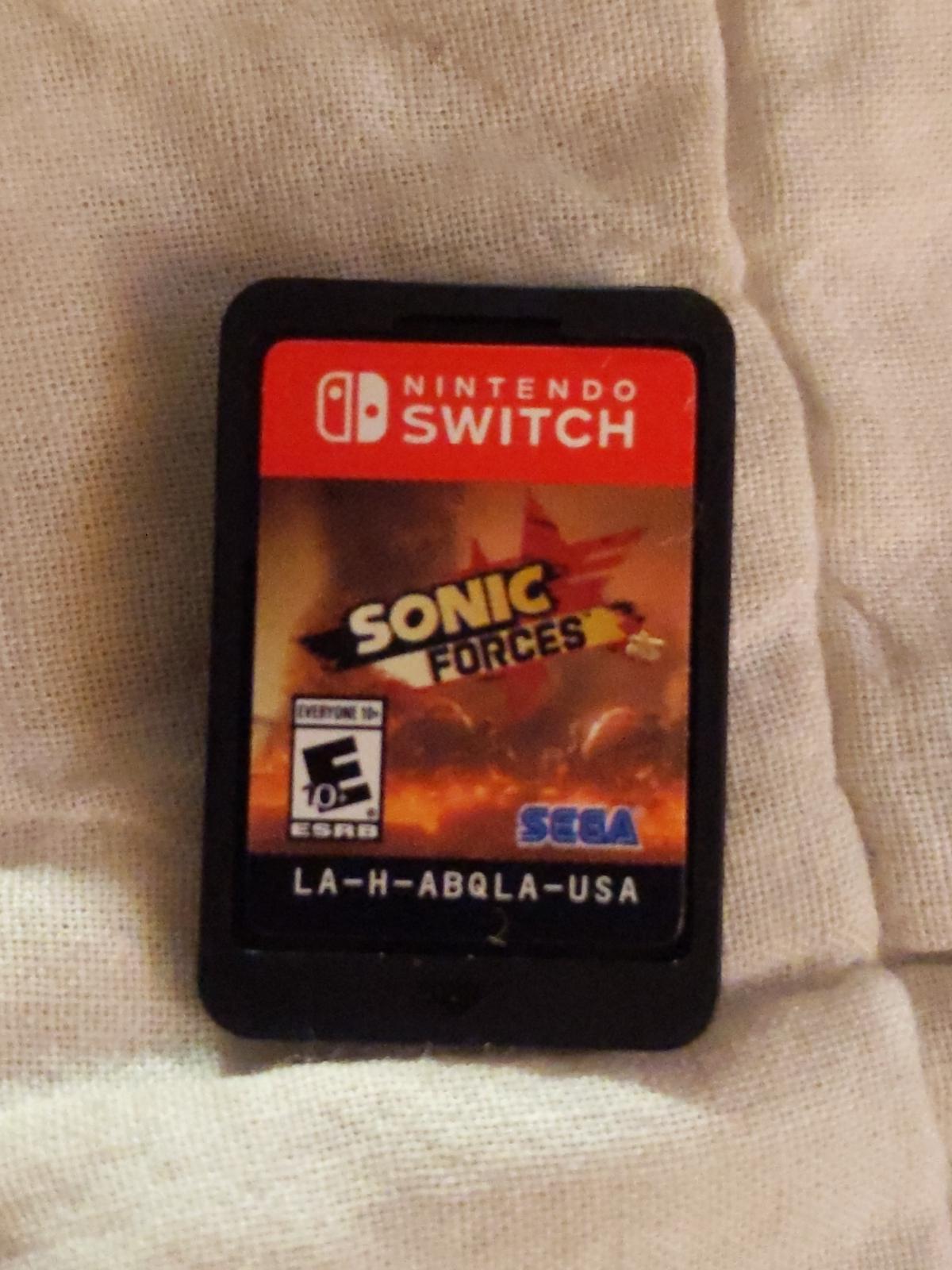 Sonic Forces Item Only Nintendo Switch