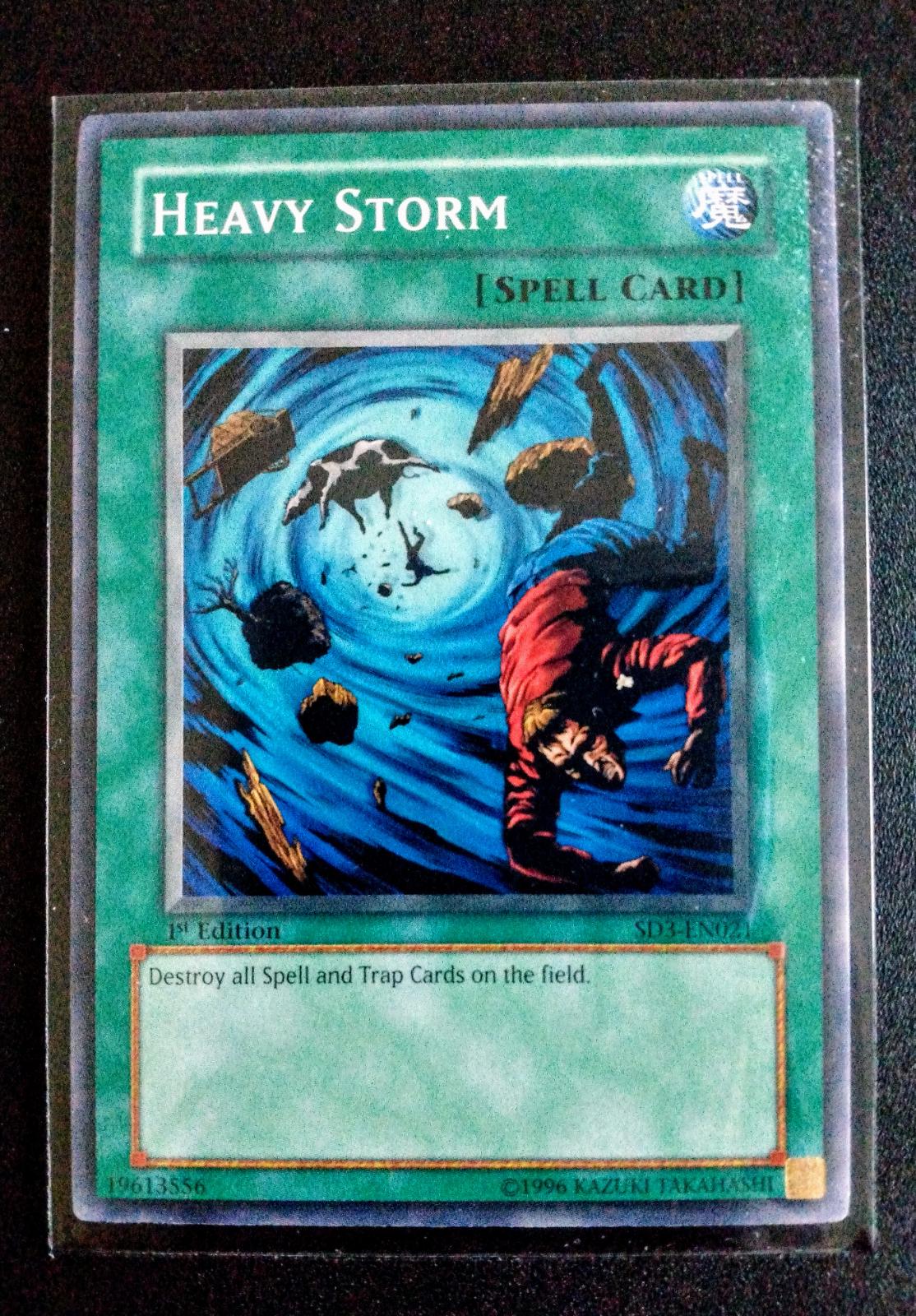 Heavy Storm | Ungraded | YuGiOh Structure Deck - Blaze of Destruction
