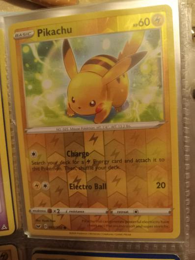Pikachu [Reverse Holo] | Ungraded | Pokemon Sword & Shield