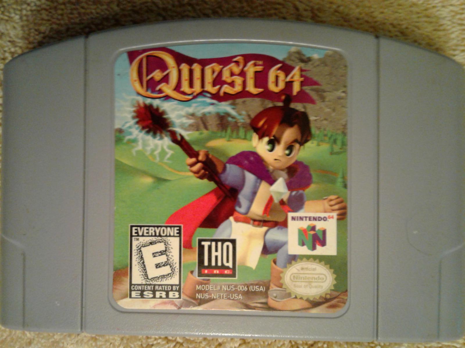 Quest 64 | Item only | Nintendo 64