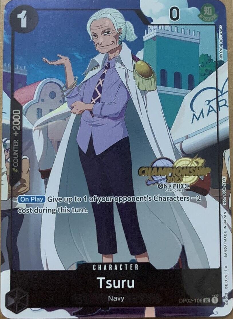 Tsuru [Championship 2023] OP02-106 Prices | One Piece Paramount War | One Piece Cards