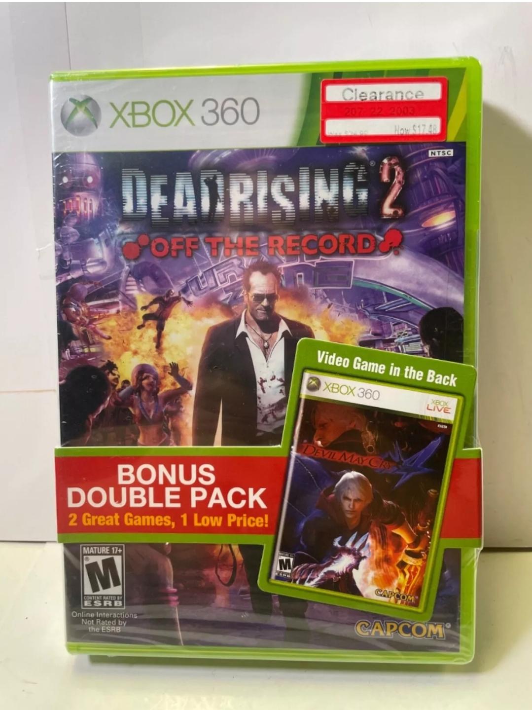 Dead Rising 2: Off the Record [Bonus Double Pack] Prices Xbox 360 ...