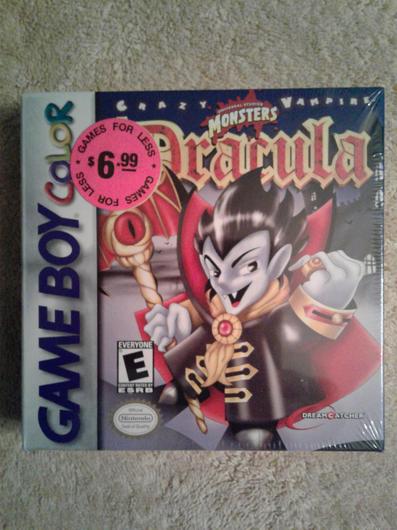 Dracula Crazy Vampire | New Item, Box, and Manual | GameBoy Color