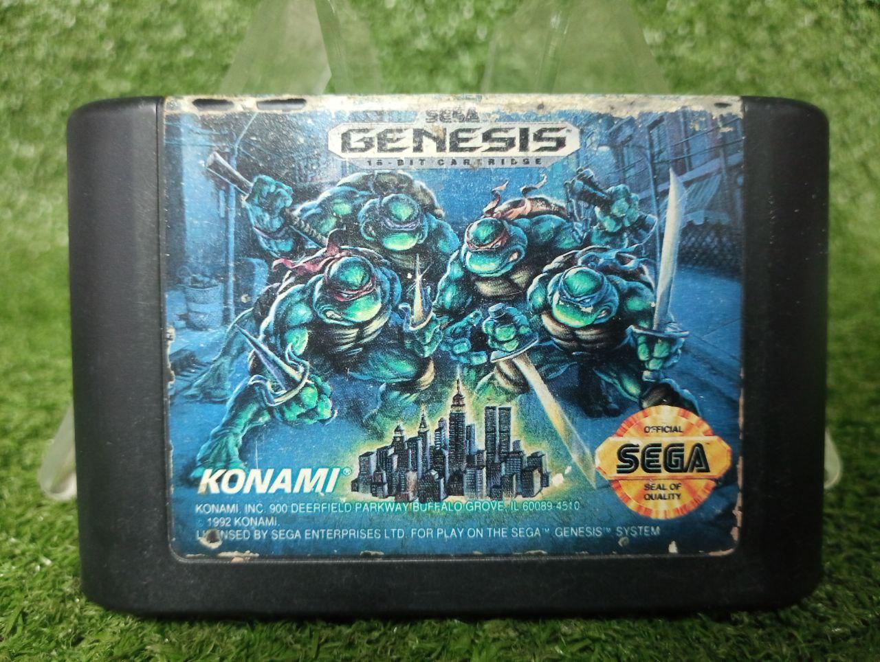 Teenage Mutant Ninja Turtles Hyperstone Heist | Item only | Sega Genesis