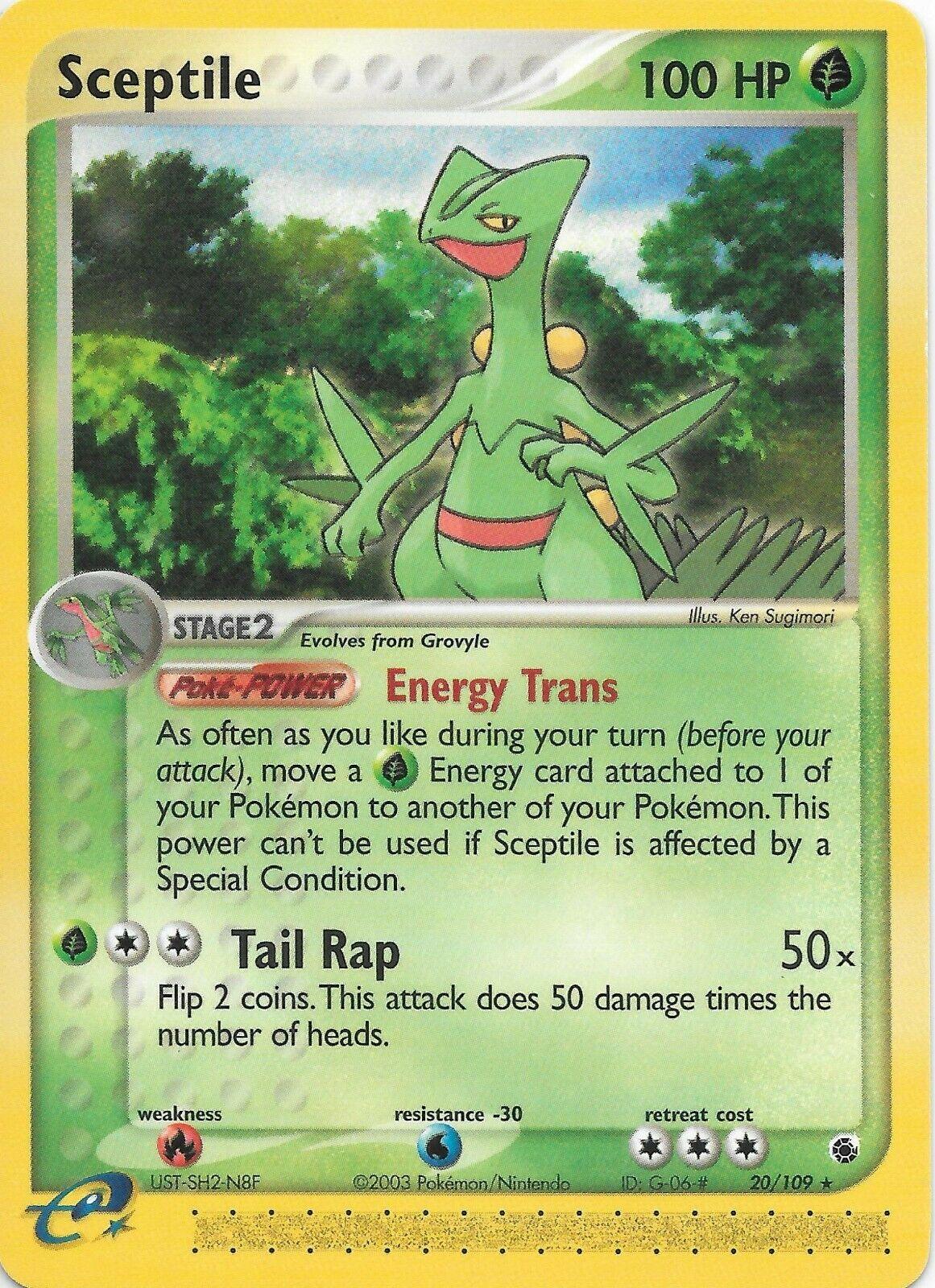 Sceptile #20 Prices | Pokemon Ruby & Sapphire | Pokemon Cards
