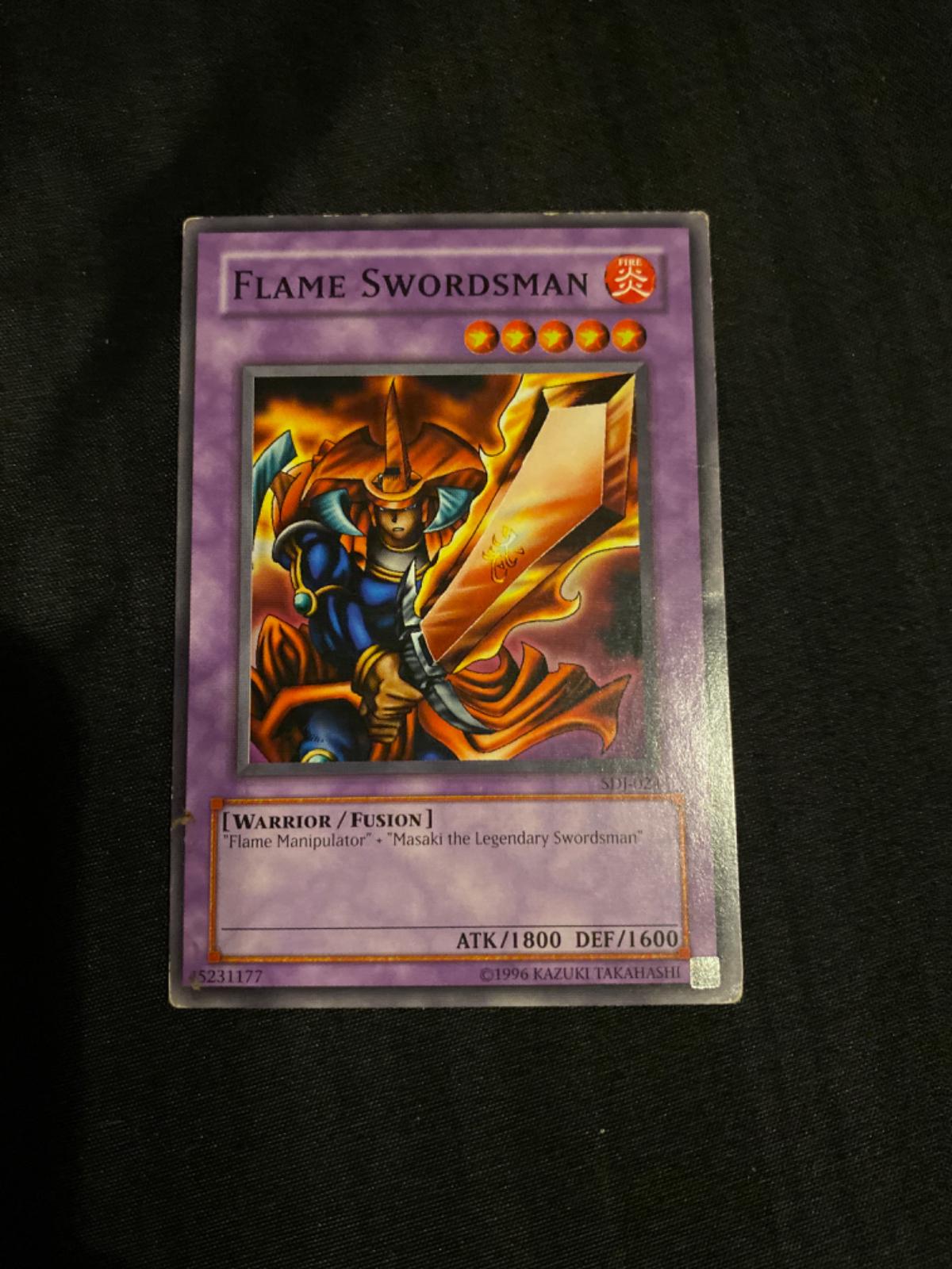 Flame Swordsman | Ungraded | YuGiOh Starter Deck: Joey