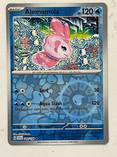 Alomomola [Reverse Holo] | Ungraded | Pokemon Scarlet & Violet