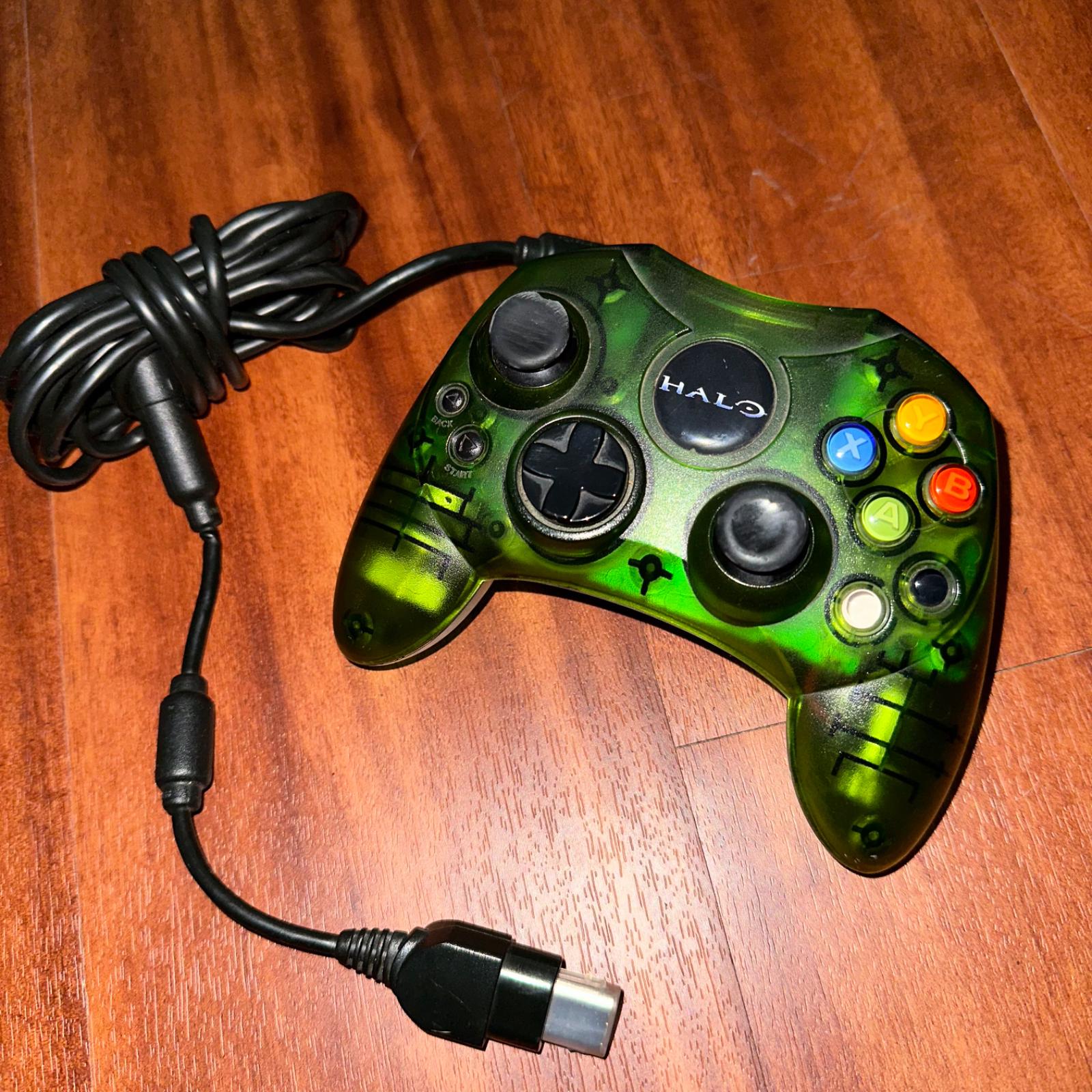 Green Halo S Type Controller | Item only | Xbox