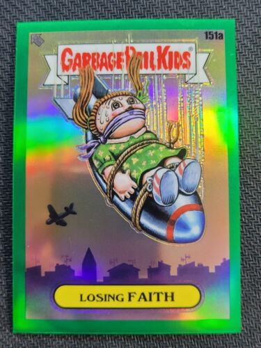 LOSING FAITH [Green] #151a Prices | 2021 Garbage Pail Kids Chrome | GPK ...