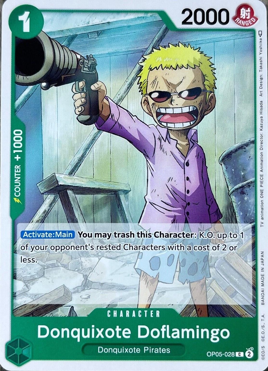 Donquixote Doflamingo OP05-028 Prices | One Piece Awakening of the New Era | One Piece Cards