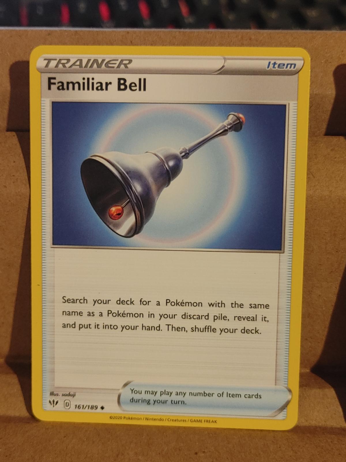 Familiar Bell | Ungraded | Pokemon Darkness Ablaze