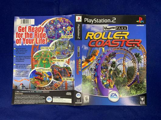Theme Park Roller Coaster | Box only | Playstation 2