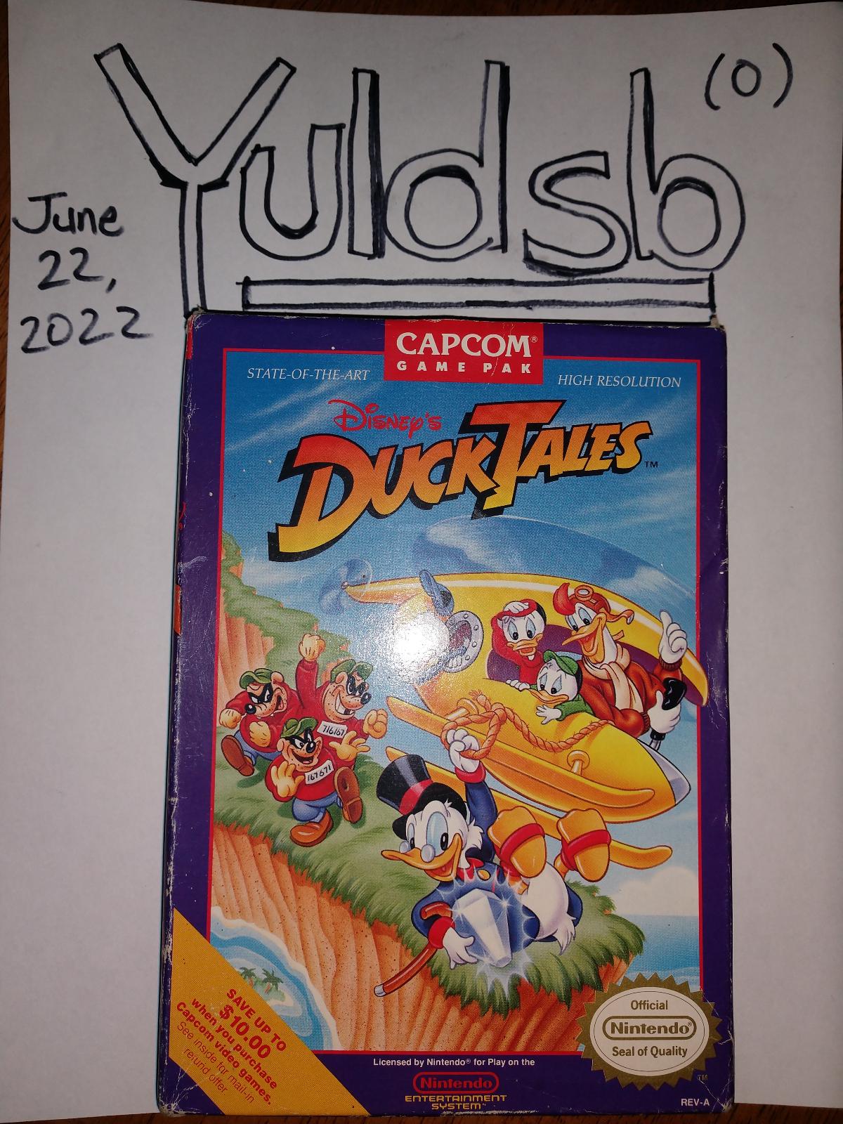 Duck Tales | Item, Box, and Manual | NES