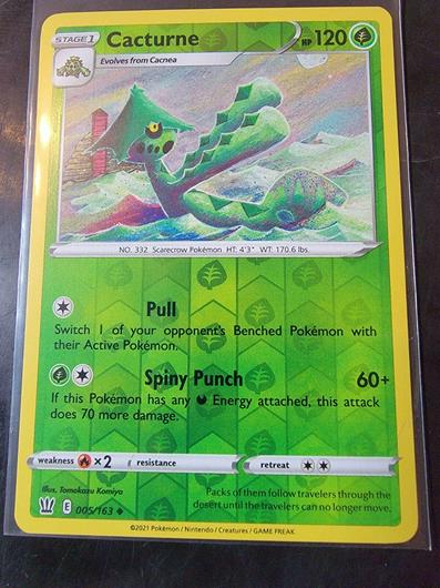 Cacturne [Reverse Holo] | Ungraded | Pokemon Battle Styles