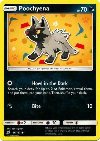 Poochyena #86 Prices | Pokemon Team Up | Pokemon Cards