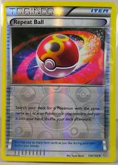 Repeat Ball [Reverse Holo] #136 Prices | Pokemon Primal Clash | Pokemon ...