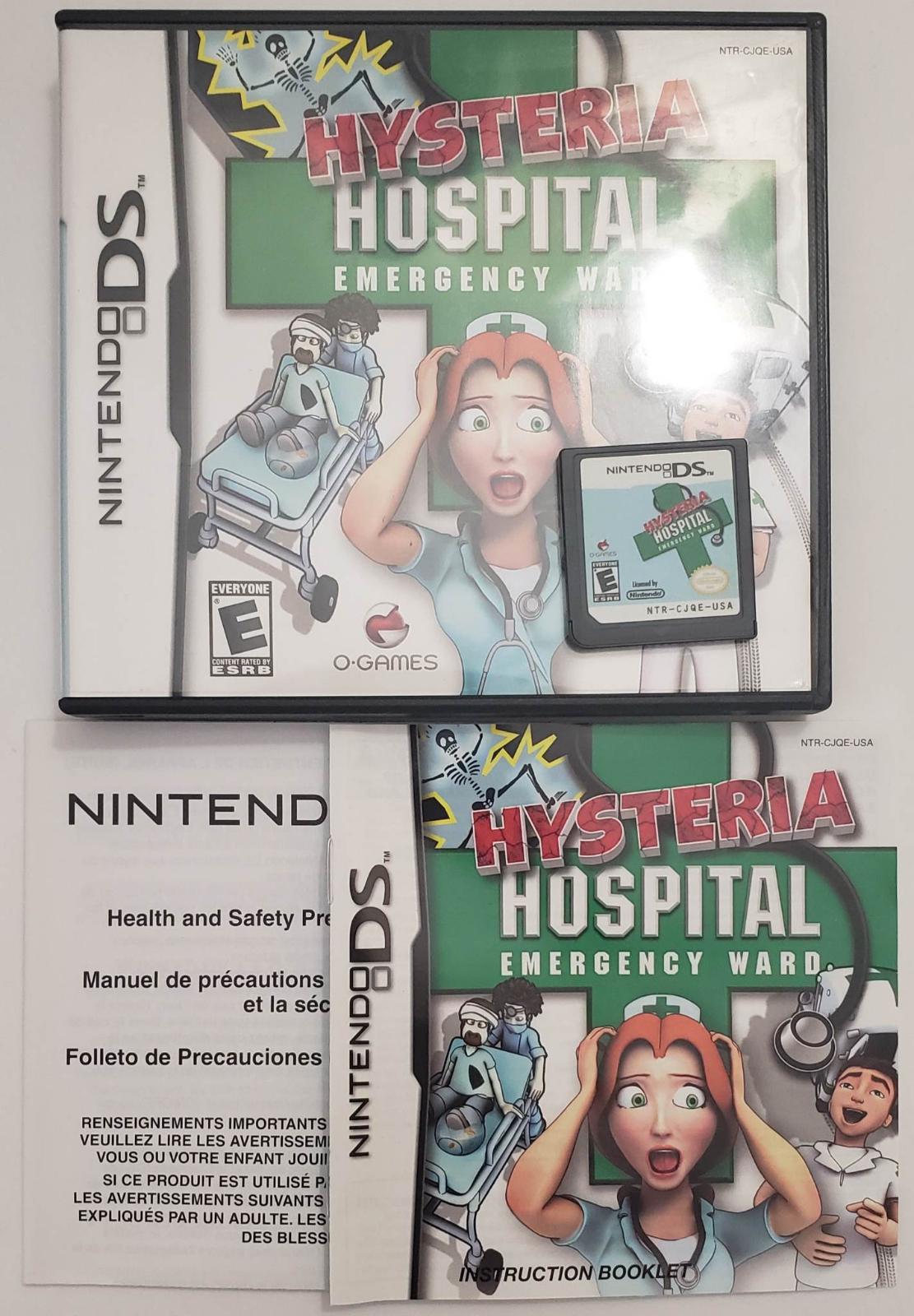 Hysteria Hospital: Emergency Ward | Item, Box, and Manual | Nintendo DS