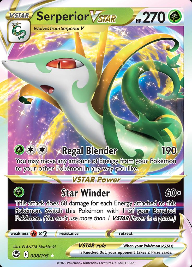 Serperior VSTAR #8 Prices | Pokemon Silver Tempest | Pokemon Cards Serperior VSTAR #8 Prices | Pokemon Silver Tempest | Pokemon Cards
