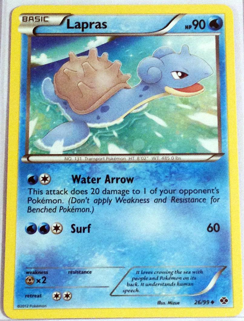 Lapras #26 Prices | Pokemon Next Destinies | Pokemon Cards