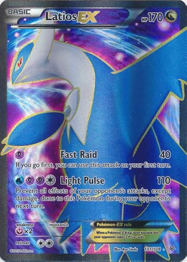 Latios EX #101 Prices | Pokemon Roaring Skies | Pokemon Cards