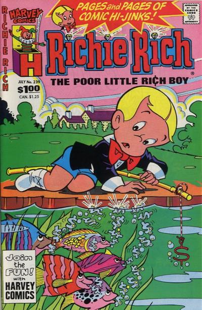 Richie Rich #239 (1989) Prices | Richie Rich Series