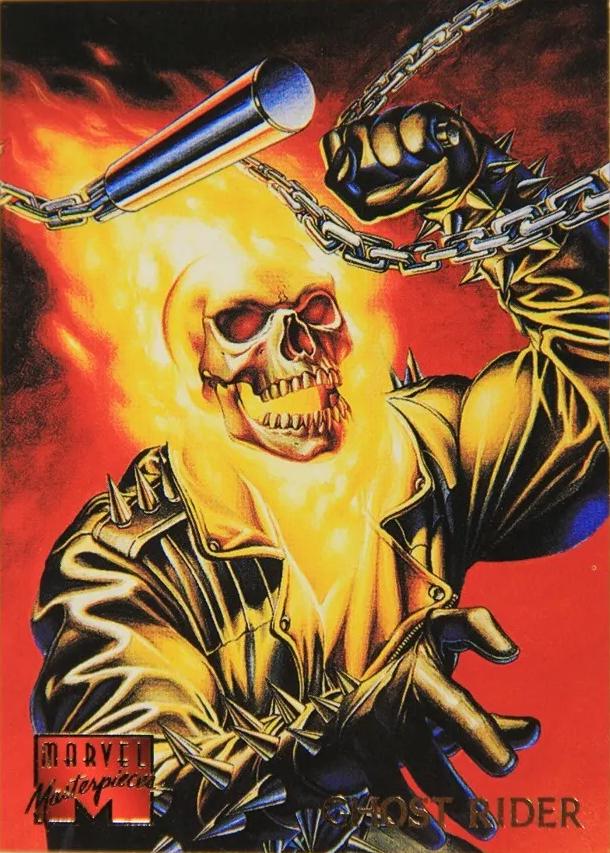 Ghost Rider #38 Prices | Marvel 1995 Masterpieces | Marvel Cards