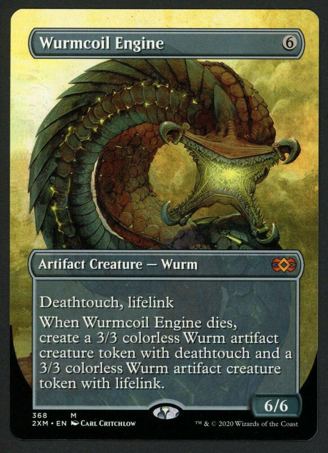 Wurmcoil Engine [Extended Art] Prices | Magic Double Masters | Magic Cards