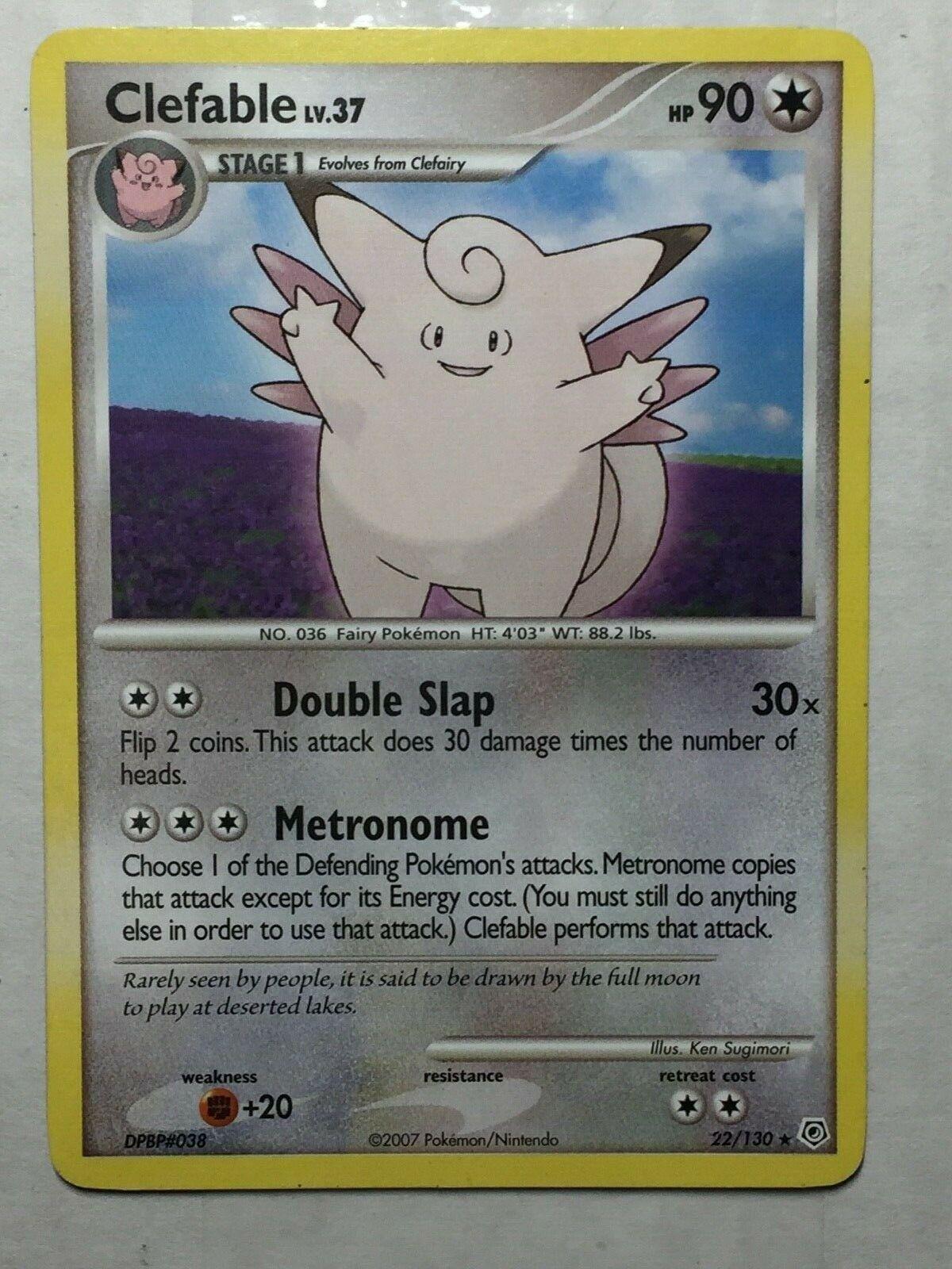 Clefable #22 Prices | Pokemon Diamond & Pearl | Pokemon Cards