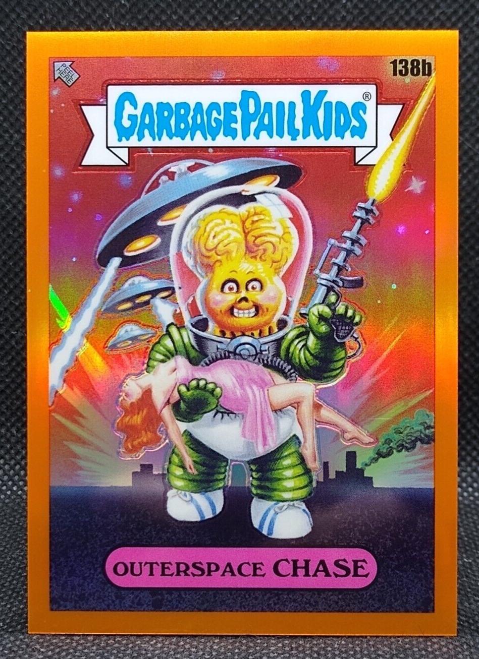 OUTERSPACE CHASE [Orange] #138b Prices | 2021 Garbage Pail Kids Chrome ...