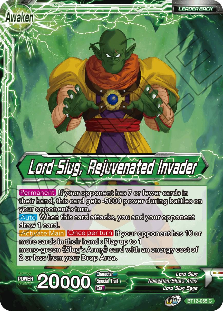Lord Slug // Lord Slug, Rejuvenated Invader [Foil] BT12-055 Prices ...