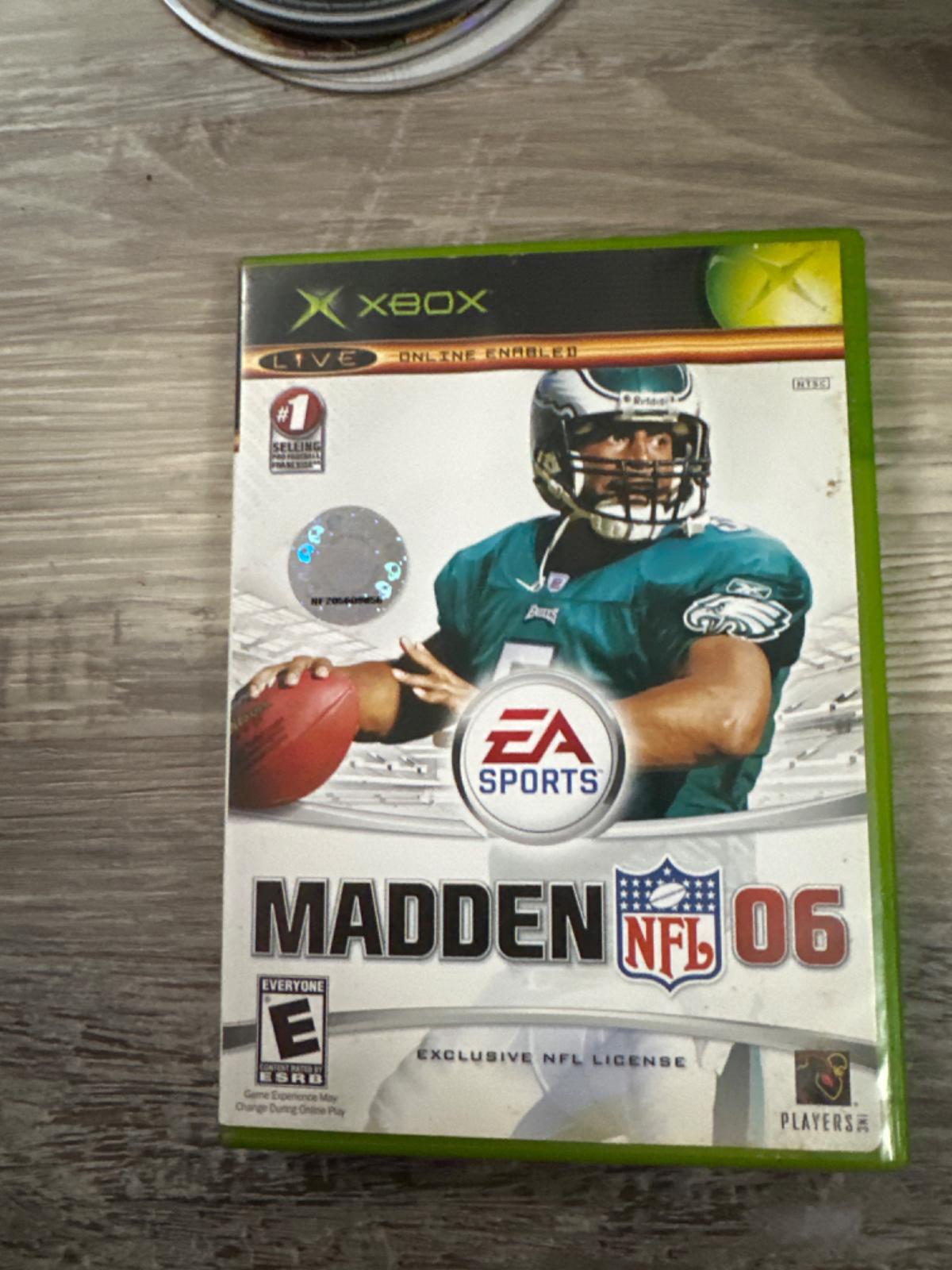 Madden 2006 | Item and Box only | Xbox