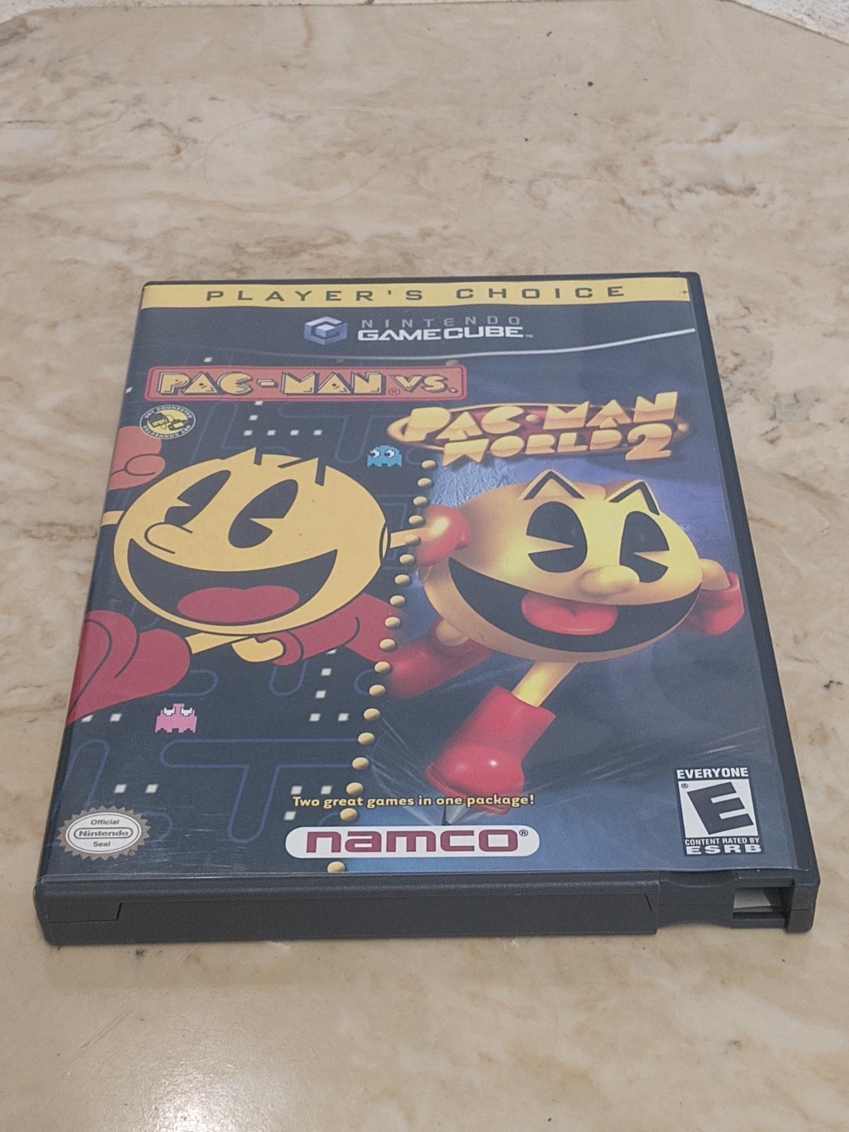 Pac-Man vs & Pac-Man World 2 | Item, Box, and Manual | Gamecube