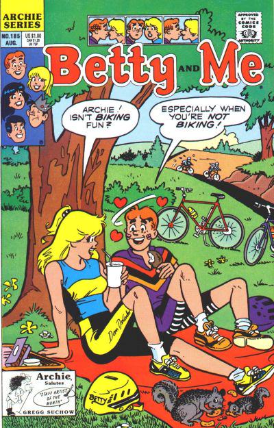 Betty and Me #185 (1990) Prices | Betty and Me Series
