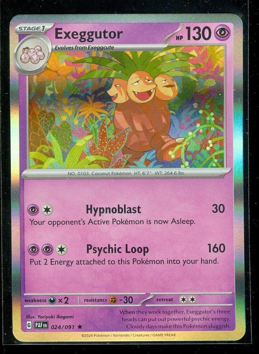 Exeggutor [Holo] #24 Prices | Pokemon Paldean Fates | Pokemon Cards