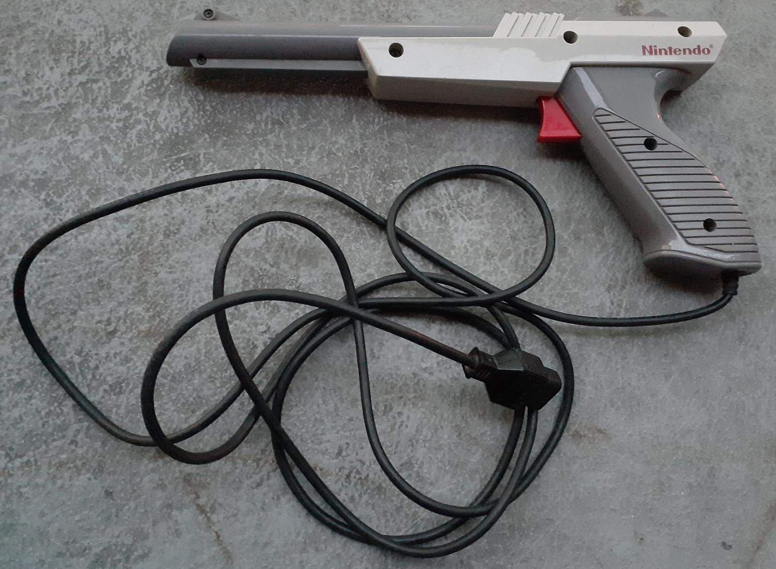Zapper Light Gun [Gray] | Item only | NES